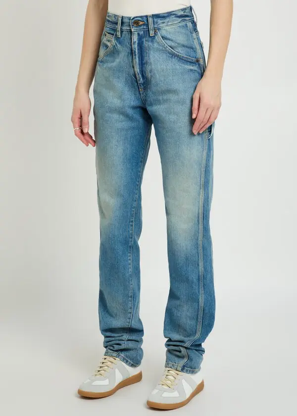 MAISON MARGIELA Twisted-seam Straight-leg Jeans