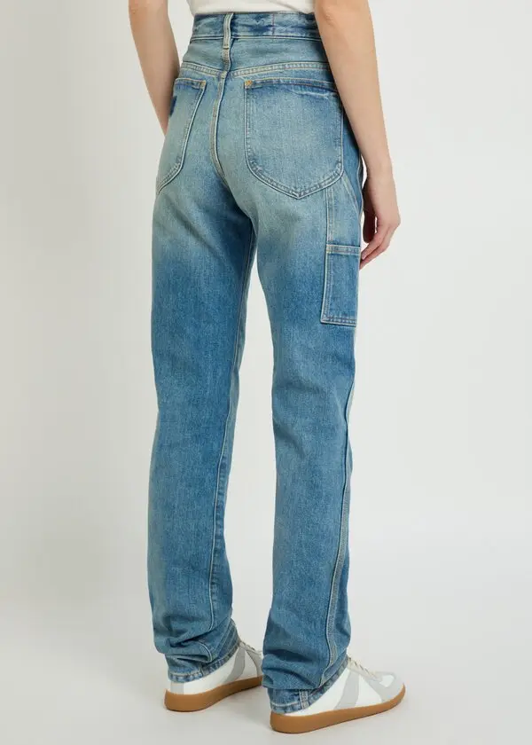 MAISON MARGIELA Twisted-seam Straight-leg Jeans