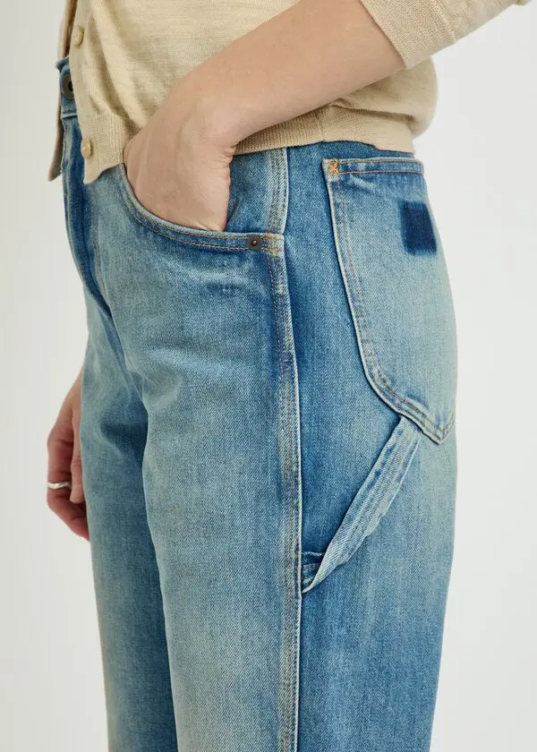 MAISON MARGIELA Twisted-seam Straight-leg Jeans