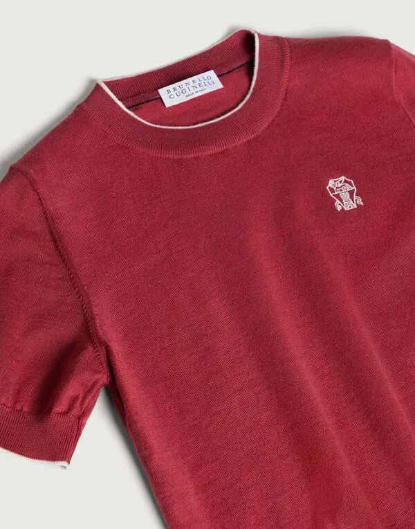 Brunello Cucinelli Knit Logo T-shirt