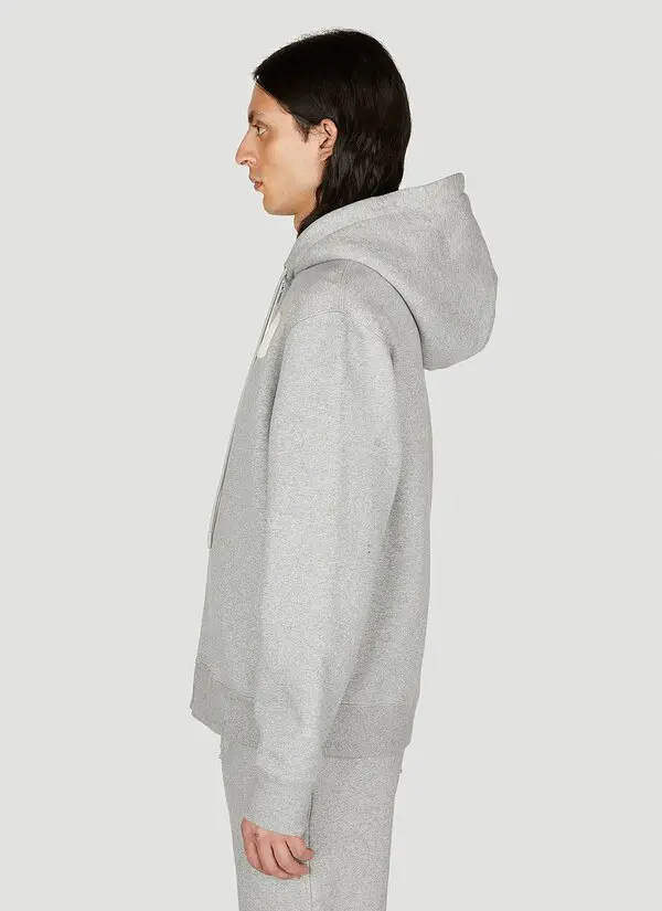 Moncler Logo-patch Zip-up Hoodie