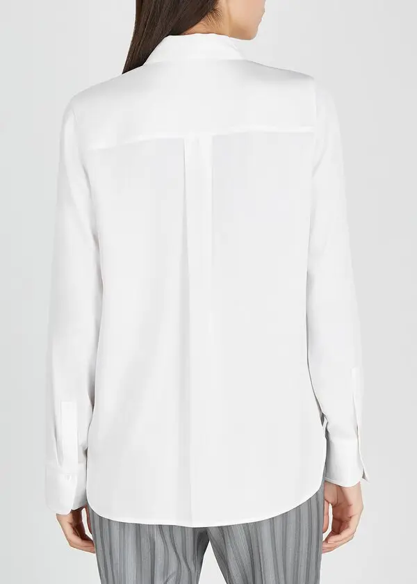 Vince Stretch-silk Shirt