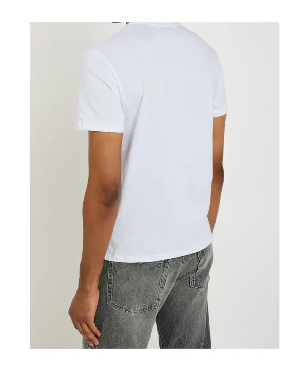 AMI Paris Logo-embroidered Cotton T-shirt