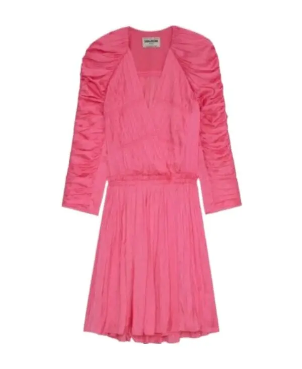 Zadig&Voltaire V-neck Gathered Dress