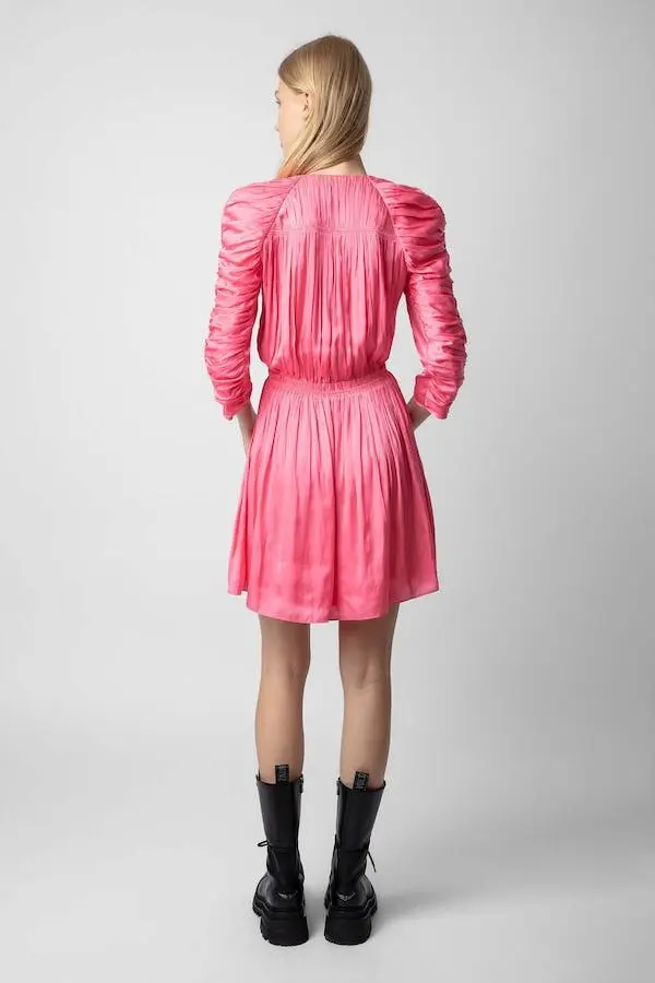 Zadig&Voltaire V-neck Gathered Dress