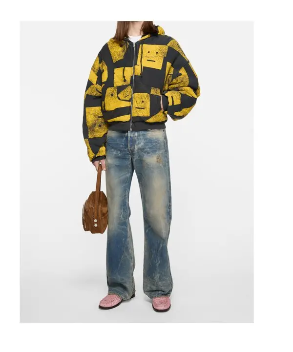 Acne Studios Face Print Hoodie