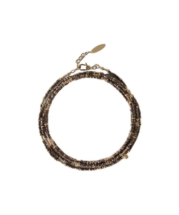 Brunello Cucinelli Wrapped Bracelet - Brown