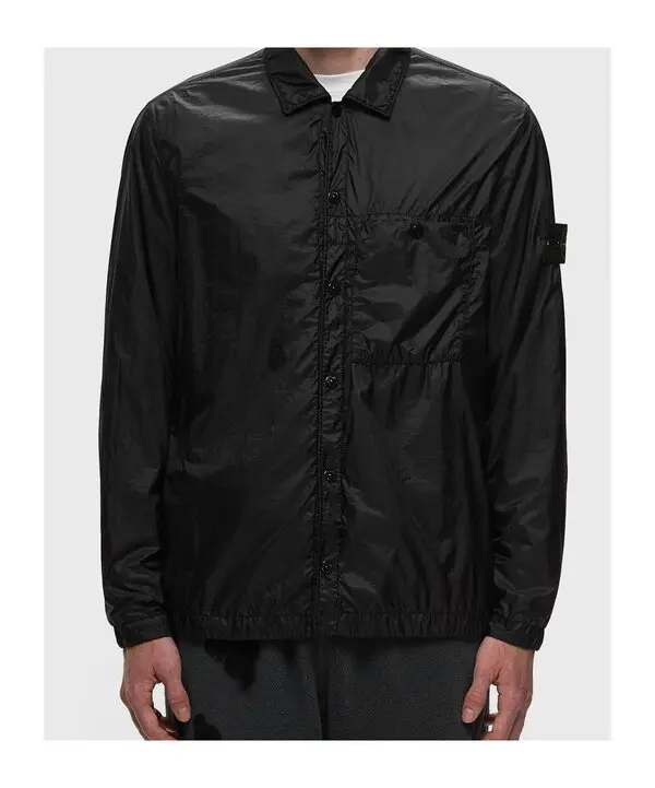 Stone Island Compass-motif Shirt Jacket