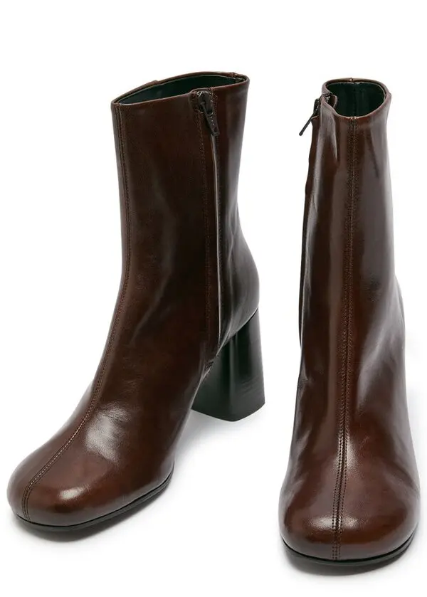 LEMAIRE Anatomic 80 Leather Boots