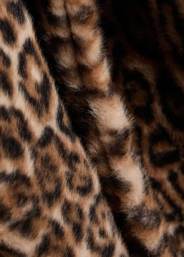 REFORMATION Stable Faux Fur Coat