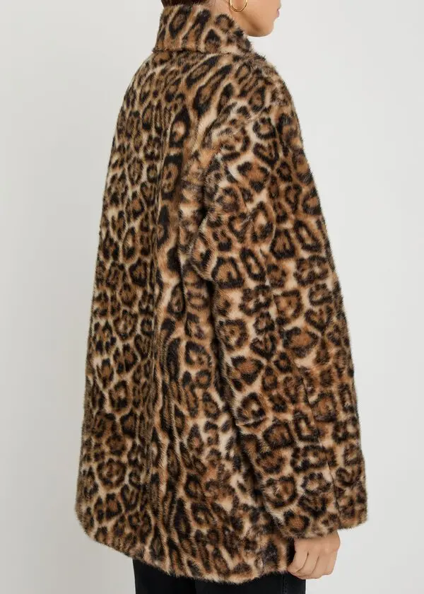 REFORMATION Stable Faux Fur Coat