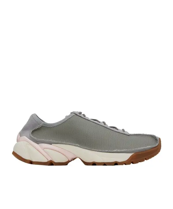 Our Legacy Klove Suede-panel Lace-up Sneakers - Gray