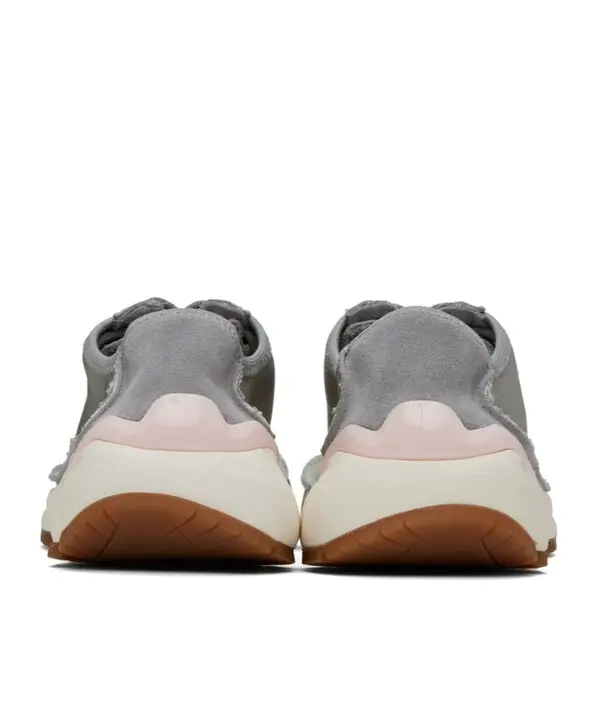 Our Legacy Klove Suede-panel Lace-up Sneakers