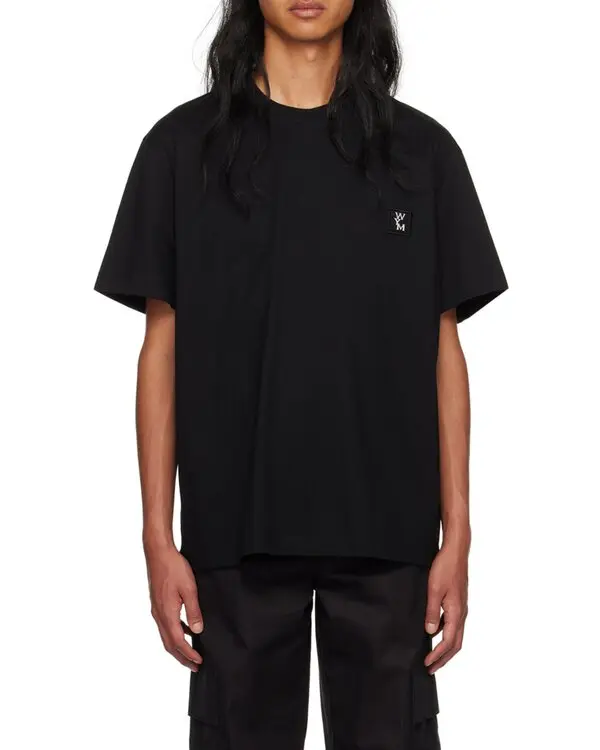 WOOYOUNGMI Logo-embossed Cotton T-shirt