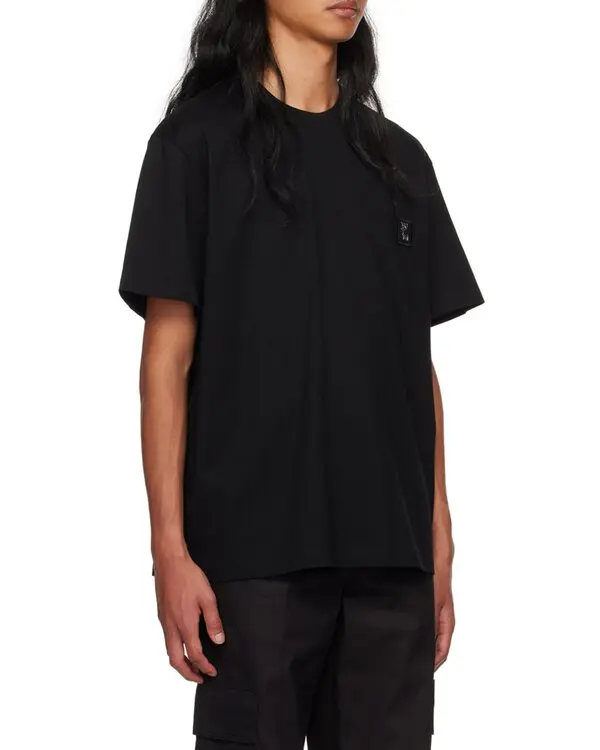 WOOYOUNGMI Logo-embossed Cotton T-shirt