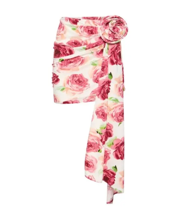 Magda Butrym Pendant Printed Mini Skirt