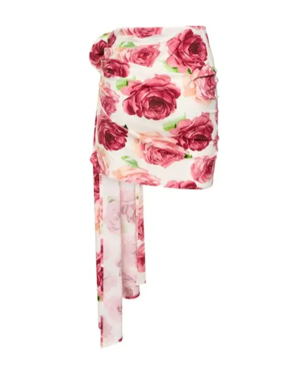 Magda Butrym Pendant Printed Mini Skirt