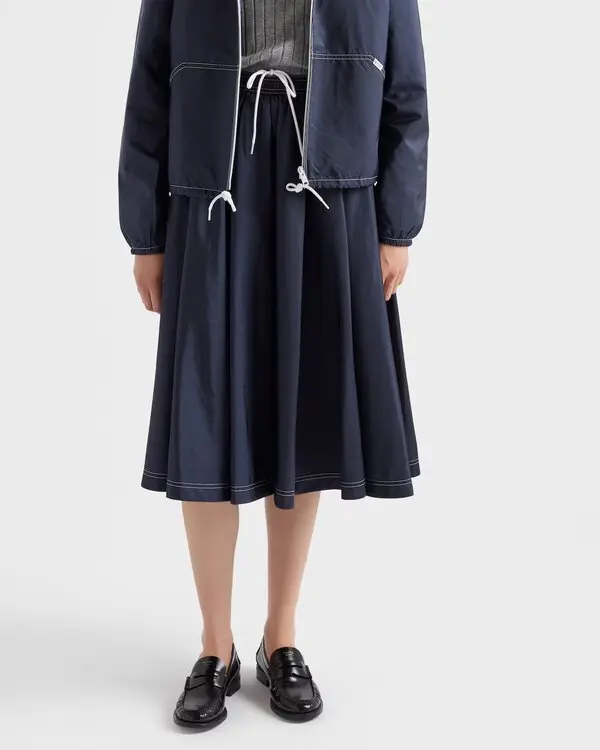Prada Light Re-nylon Full Skirt