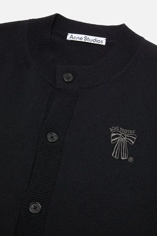 Acne Studios Ribbed Button-up Cardigan