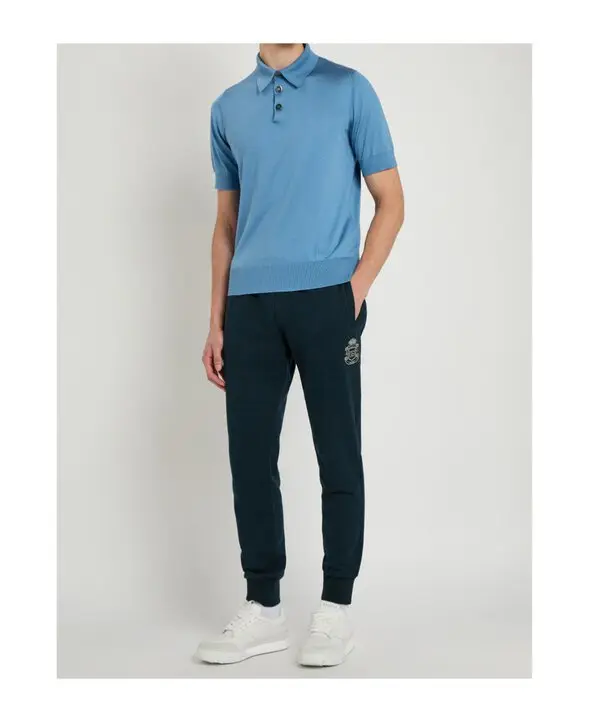 Dolce & Gabbana Logo-appliquéd Cotton Sweatpants