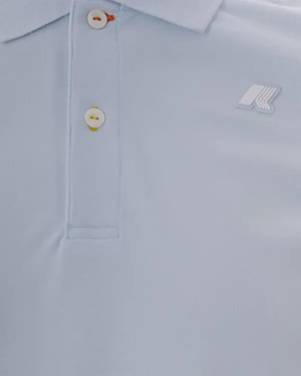 K-WAY Logo-appliqué Polo Shirt - Gray