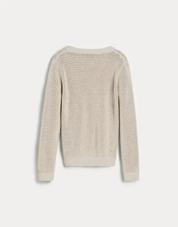 Brunello Cucinelli Ribbed Net Sweater