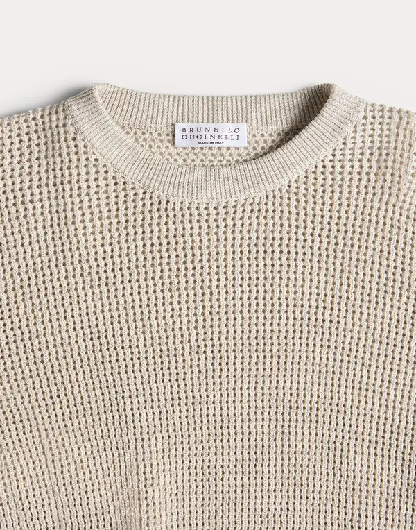 Brunello Cucinelli Ribbed Net Sweater