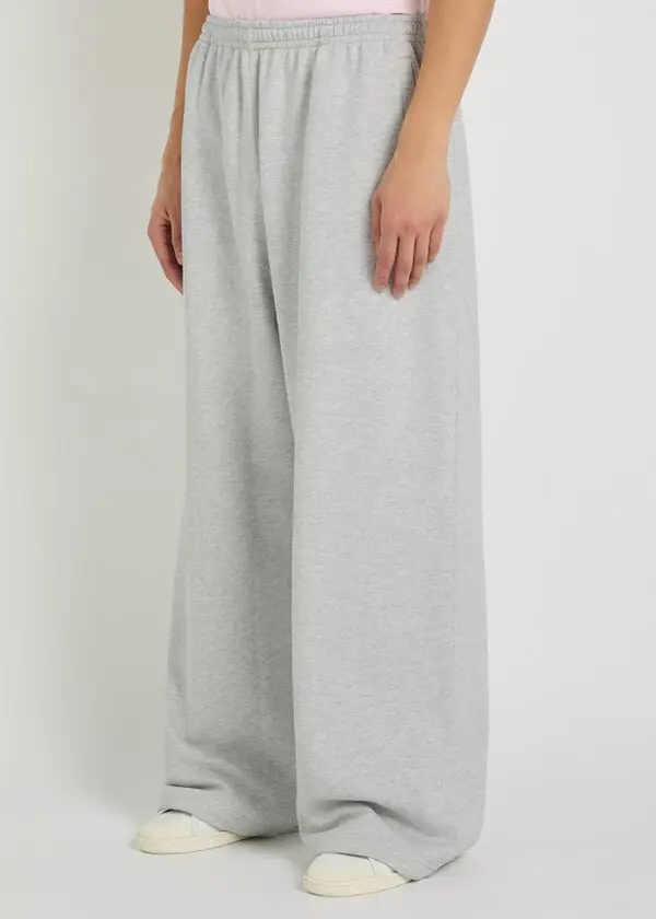 Acne Studios Logo-embroidered Cotton-blend Sweatpants