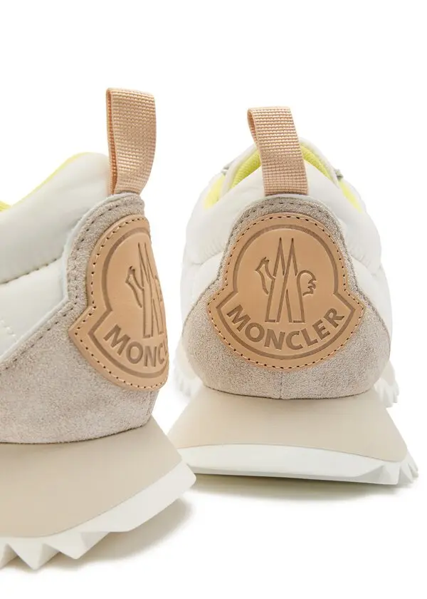 Moncler Pacey Panelled Suede Sneakers