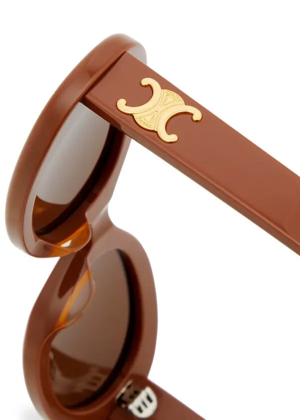 Celine Oval-frame Sunglasses