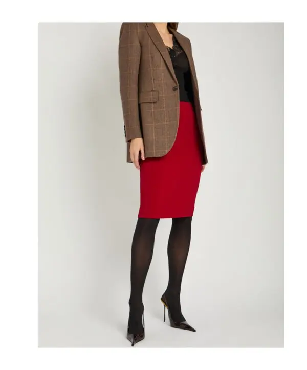 Saint Laurent Houndstooth Wool And Cashmere-blend Blazer