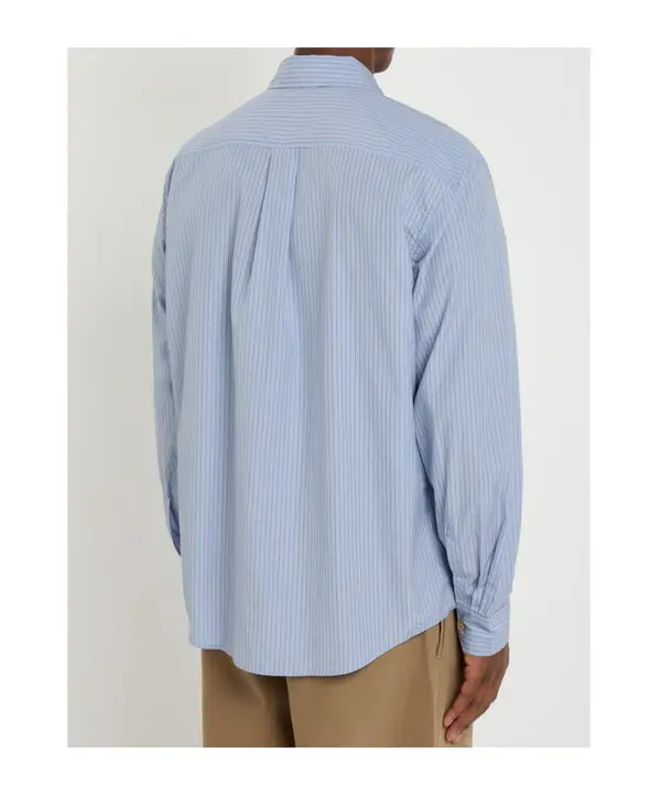 Our Legacy Beyond Pinstriped Cotton-poplin Shirt