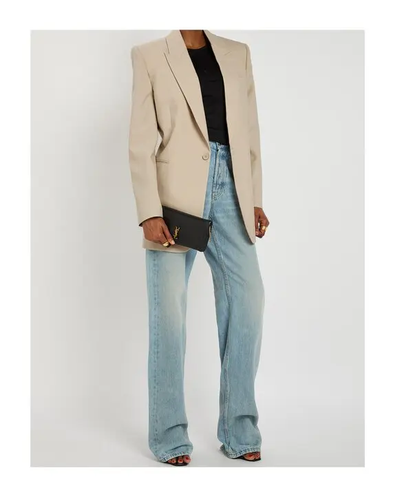 Saint Laurent Wool Blazer Jacket