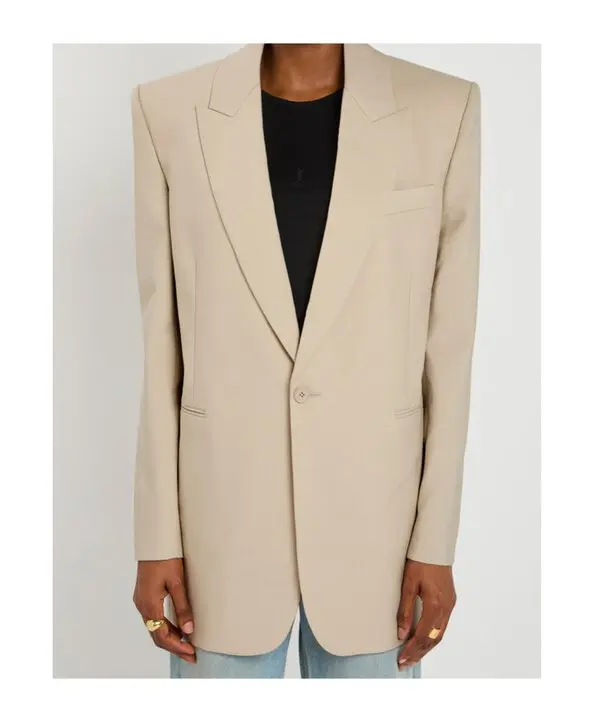 Saint Laurent Wool Blazer Jacket