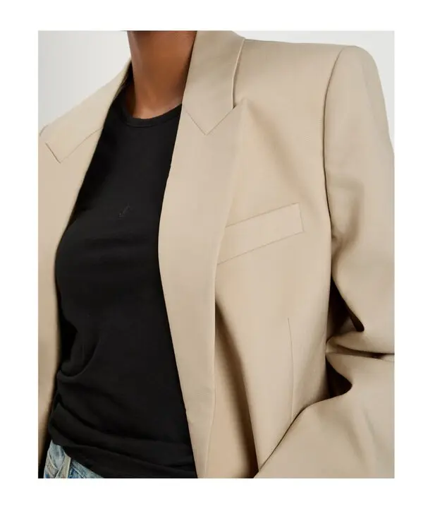 Saint Laurent Wool Blazer Jacket