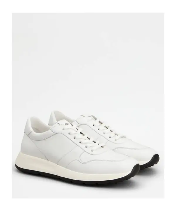 TOD'S Nappa Leather Red Dot Sneakers