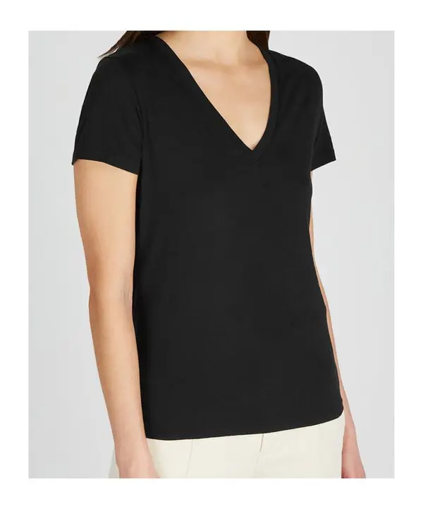 Vince Pima Cotton V-neck T-shirt
