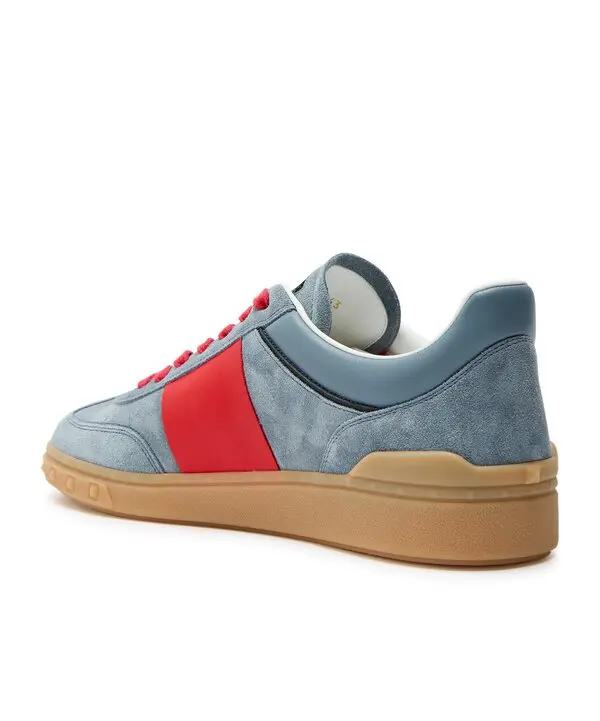 Valentino Garavani Upvillage Panelled Suede Sneakers