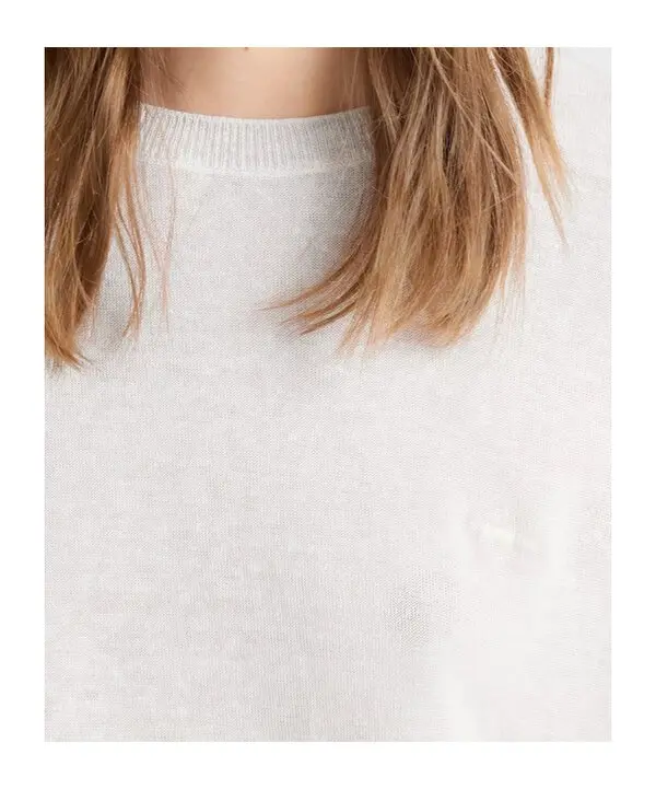 Prada Short-sleeved Linen T-shirt