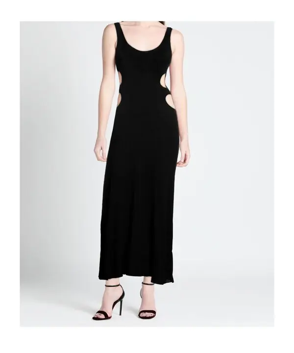 Chloé Knitted Maxi Dress With Cutouts