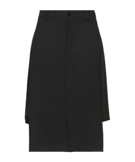 Balenciaga Asymmetric Midi Skirt