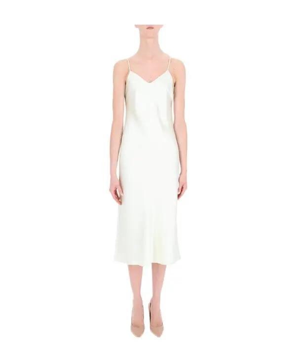 Polo Ralph Lauren Sleeveless V-neck Midi Dress