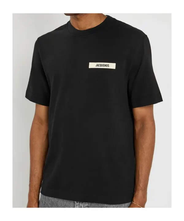 Jacquemus Le T-shirt Gros Grain Cotton T-shirt