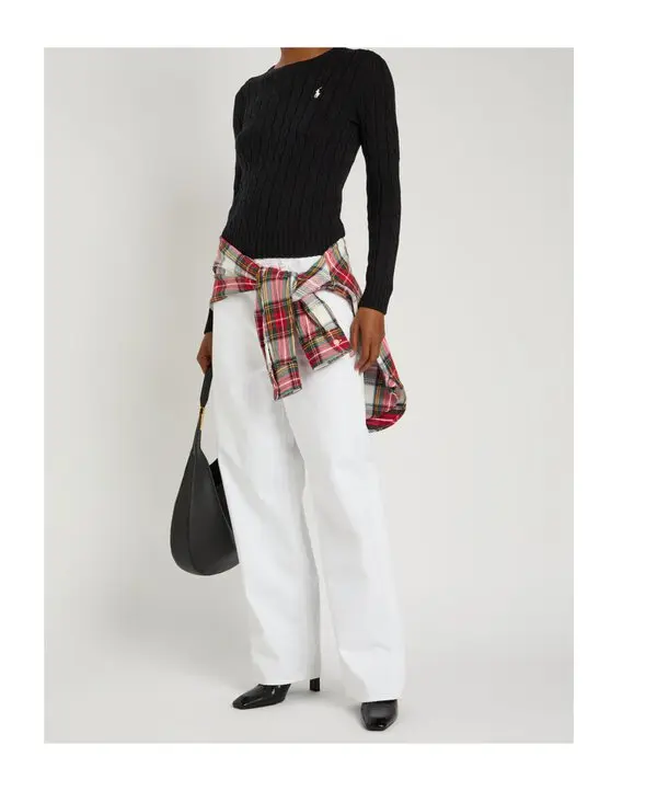 Alaïa Hooded Wool-knit Jumper