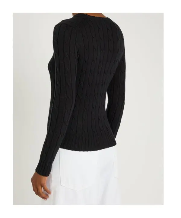 Alaïa Hooded Wool-knit Jumper