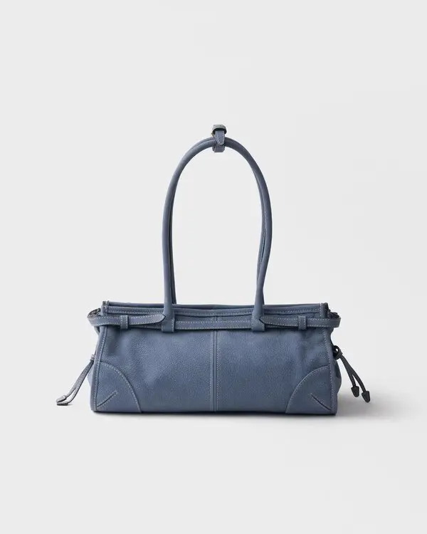 Prada Bonnie Medium Nubuck Leather Handbag