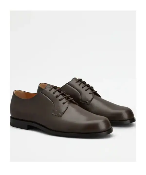 TOD'S Embossed Derby Shoes