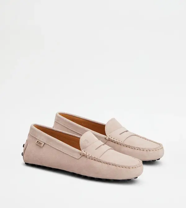 TOD'S Leather Loafers - Pink