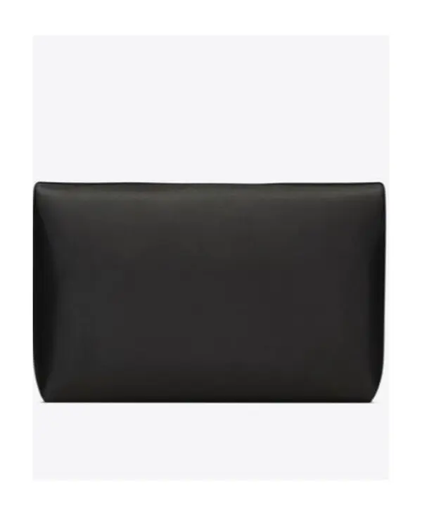 Saint Laurent Cassandre Small Envelope Pouch In Lambskin