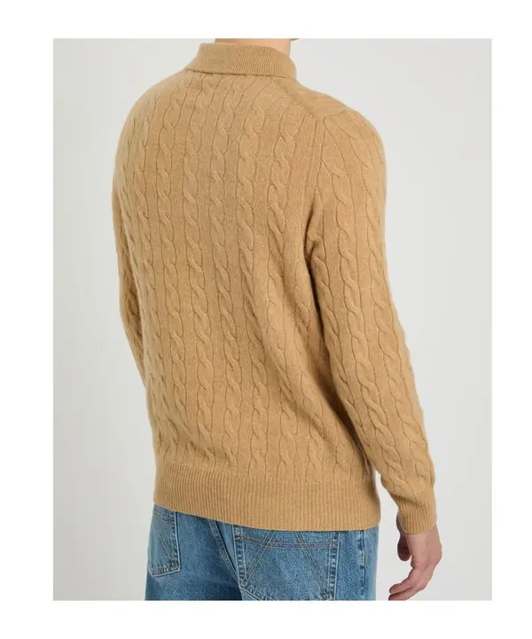 Polo Ralph Lauren Wool And Cashmere Blend Cable Knit Sweater